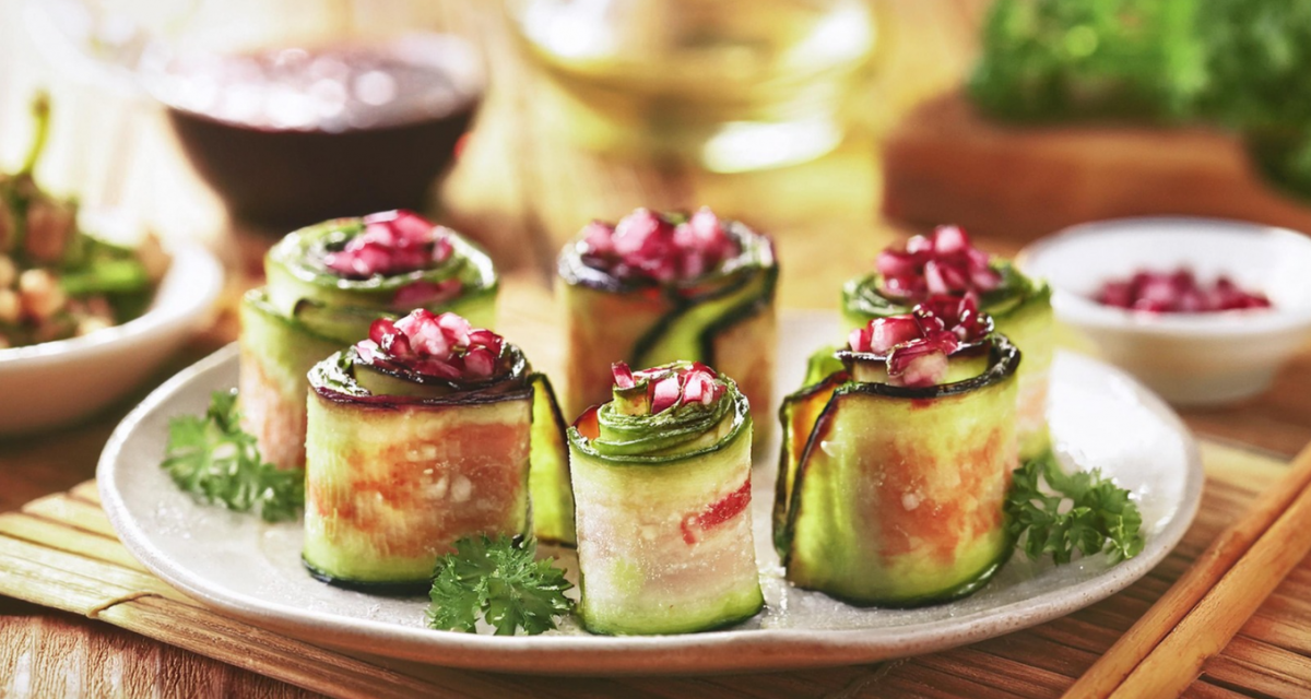 Rollitos saludables